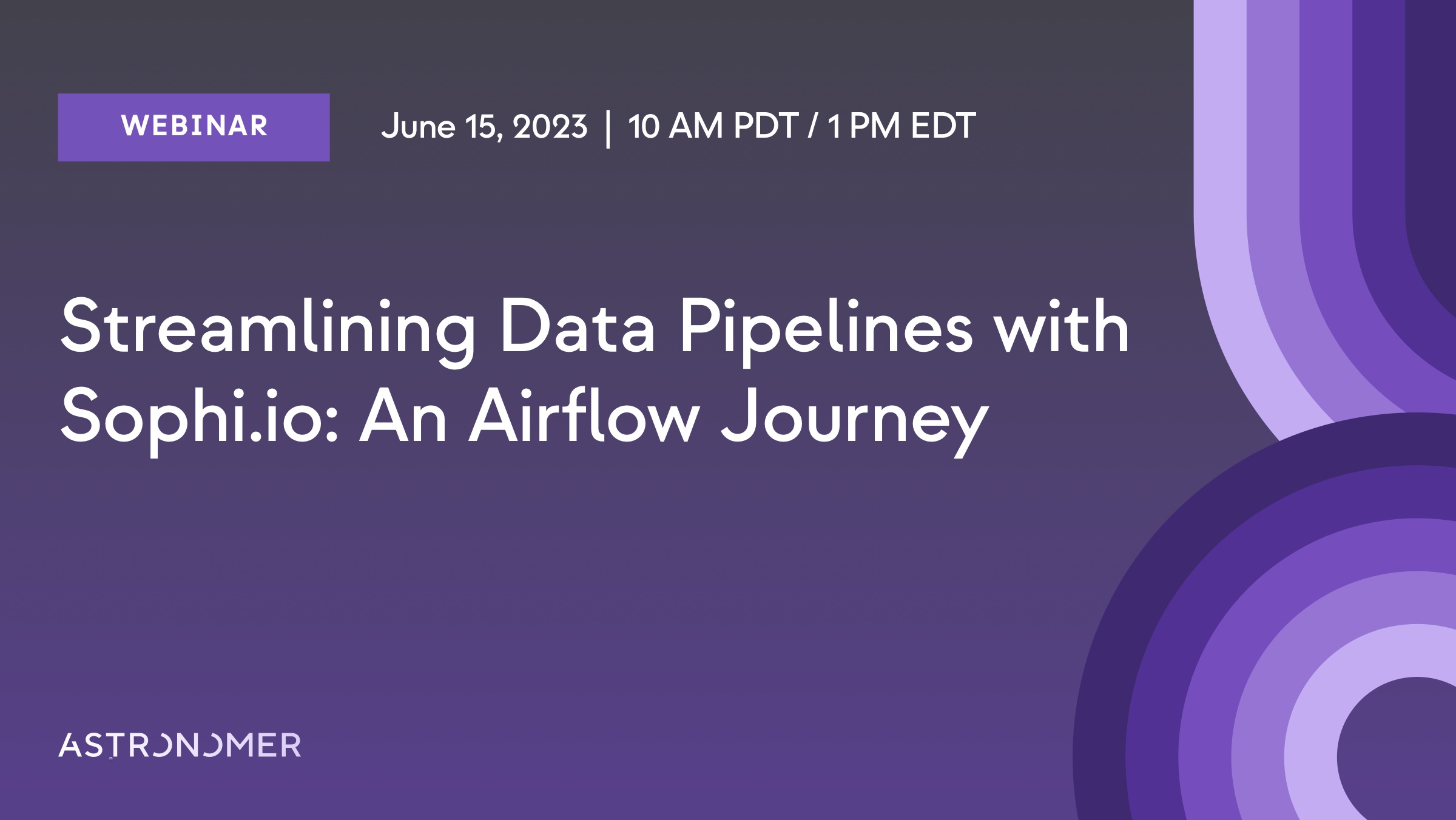 Streamlining Data Pipelines with Sophi: An Airflow Journey - Video Streamlining Data Pipelines with Sophi: An Airflow Journey - Video