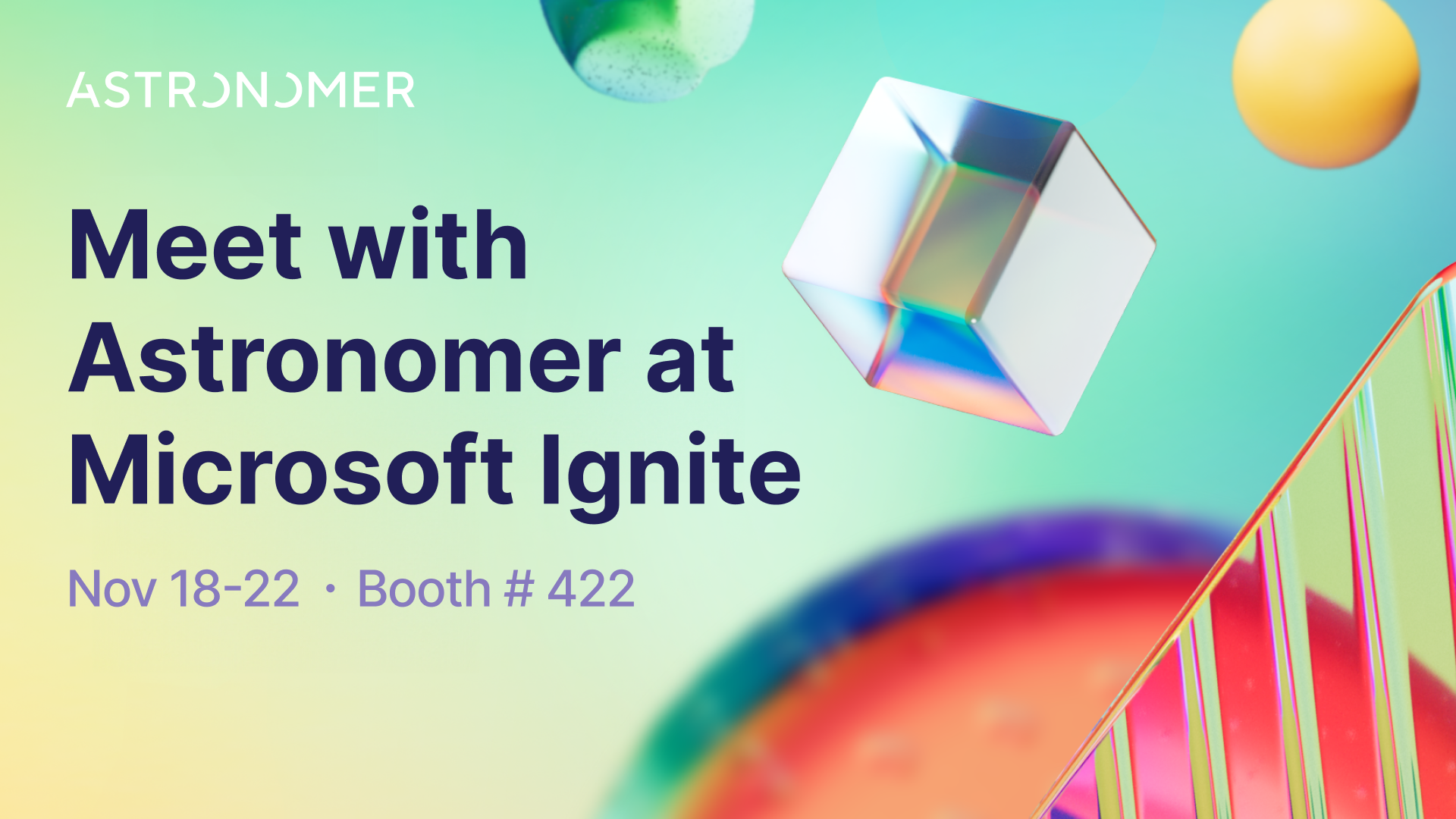 Meet with Astronomer at Microsoft Ignite 2024!