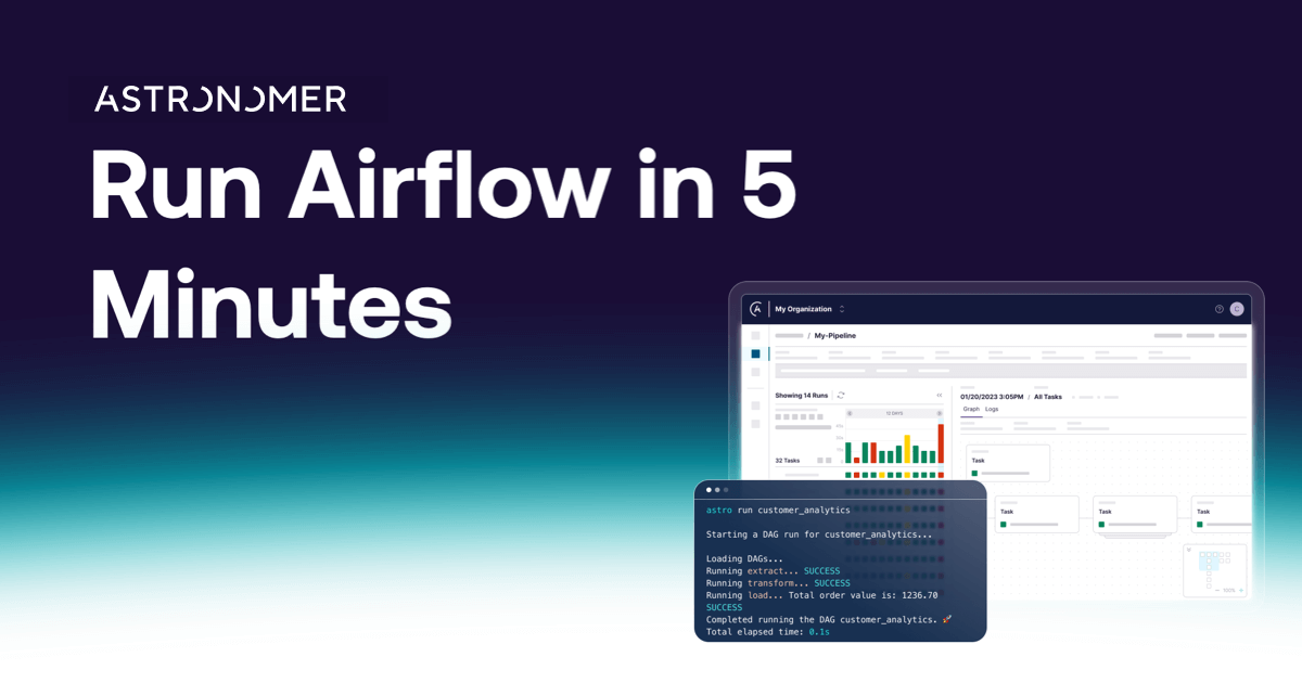 Astronomer: The Best Place to Run Apache Airflow.